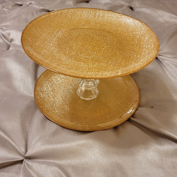Other | Dining | Rose Gold Two Tiered Tray | Poshmark